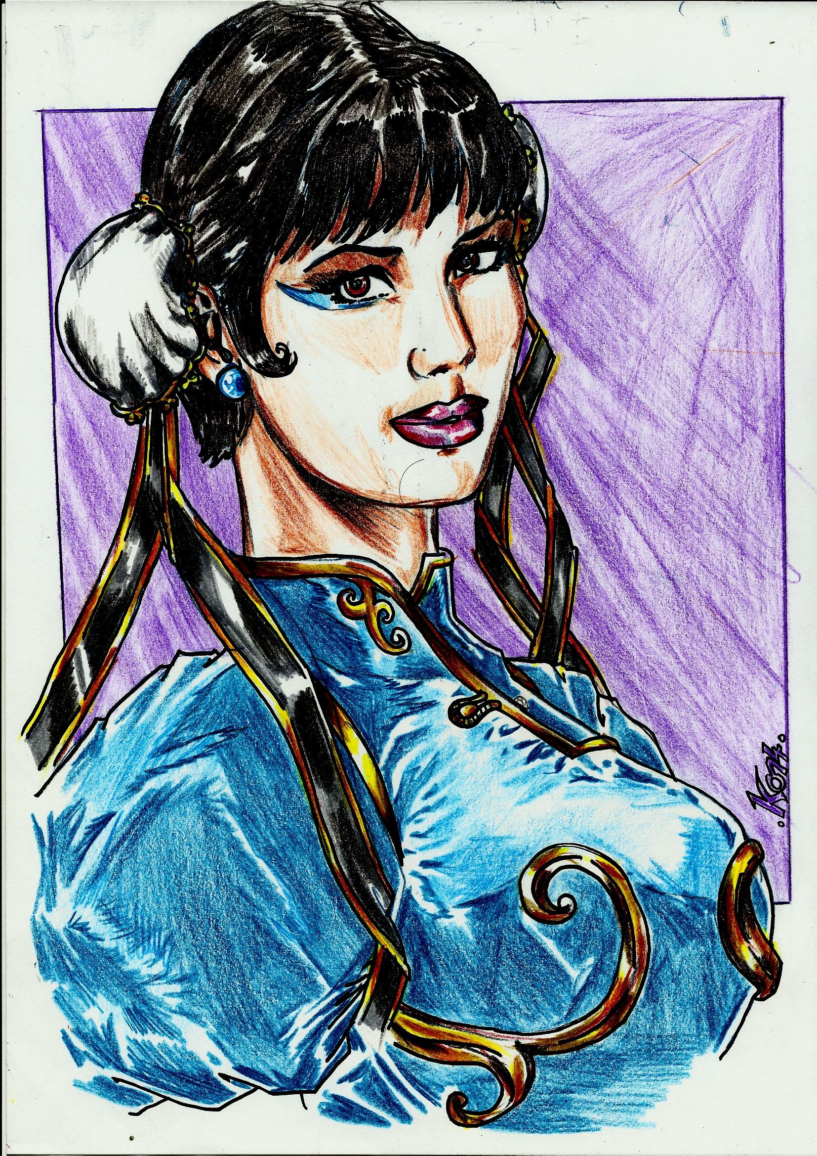 ArtStation - street fighter-chun li