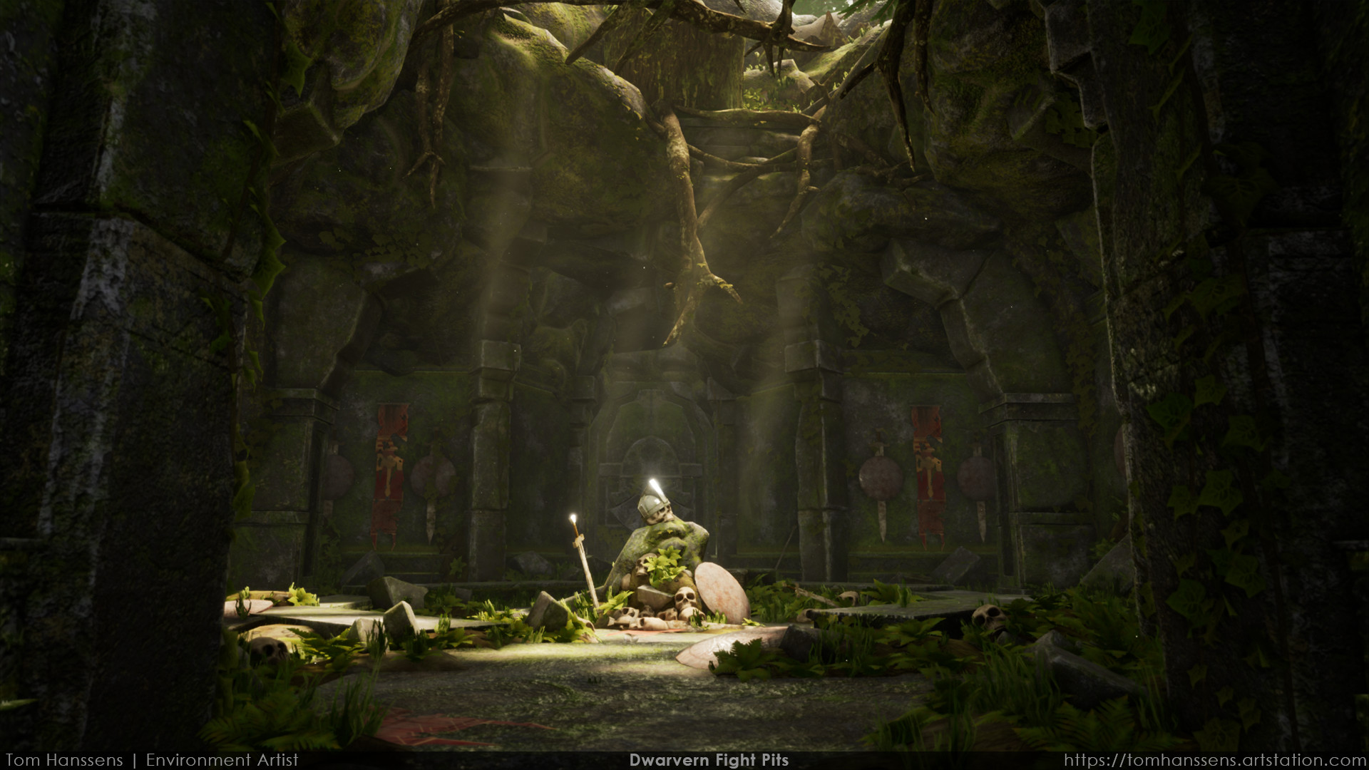 ArtStation - Dwarvern Fight Pits