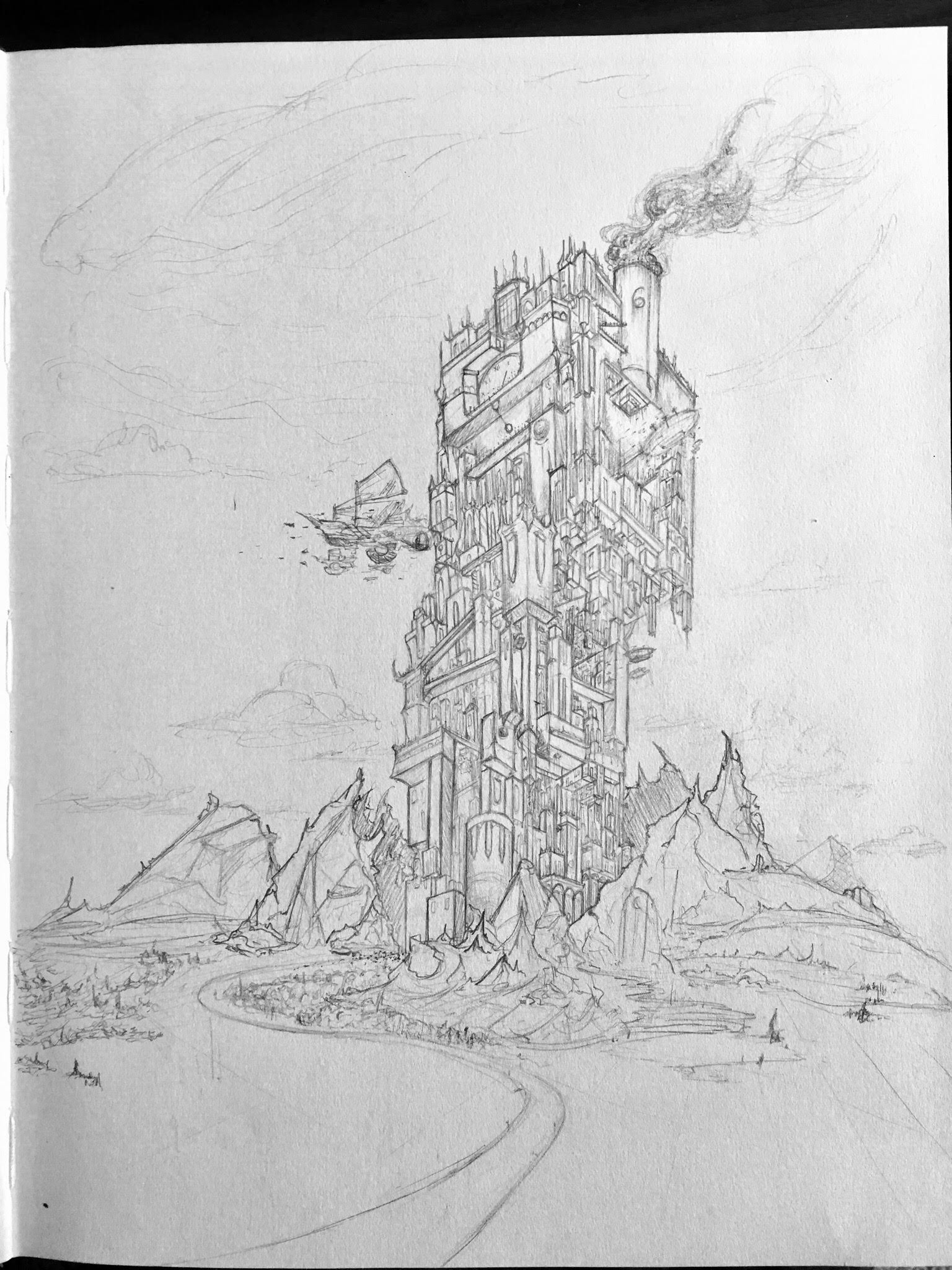 ArtStation - Tower of Steam