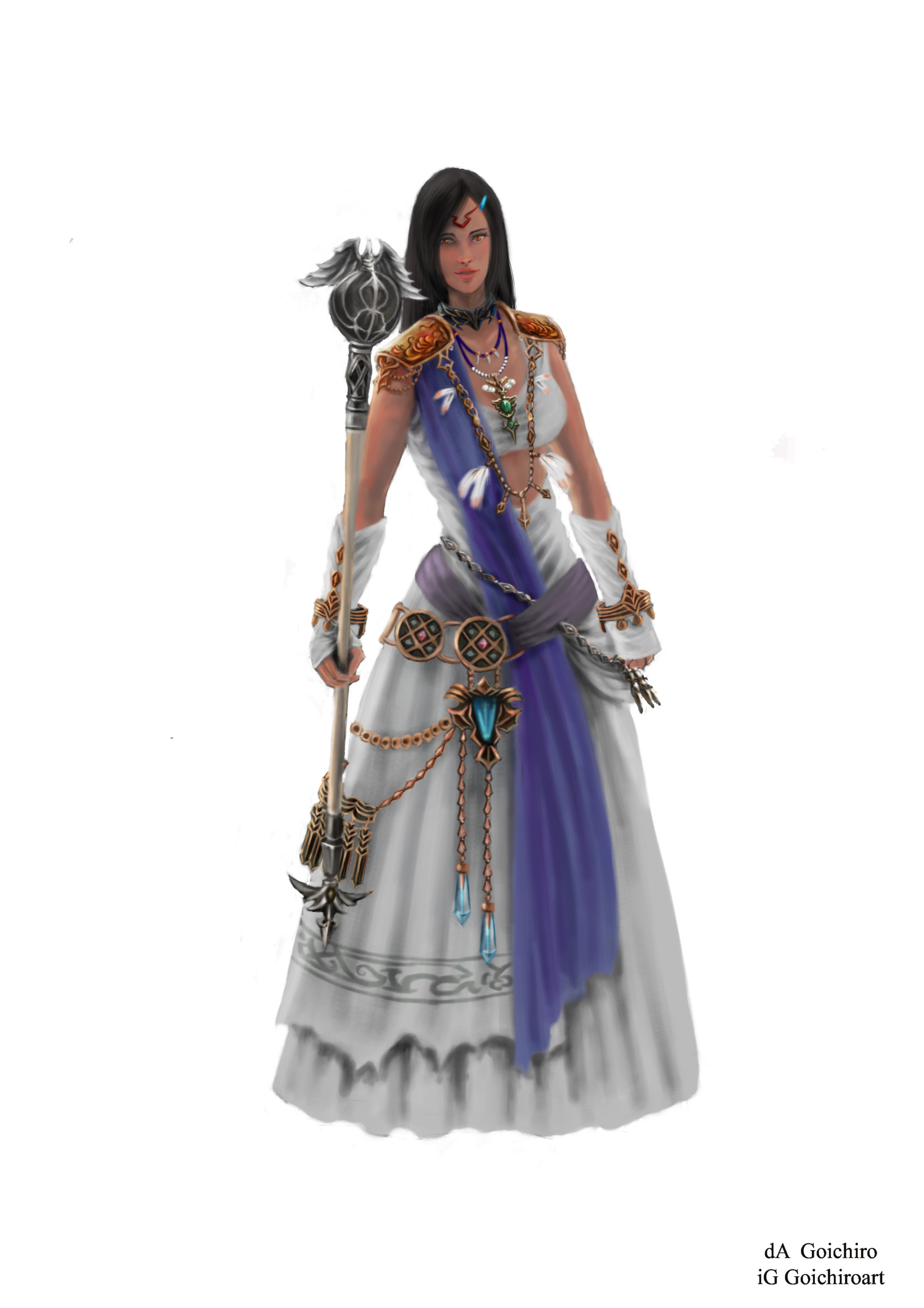 ArtStation - Chandni character