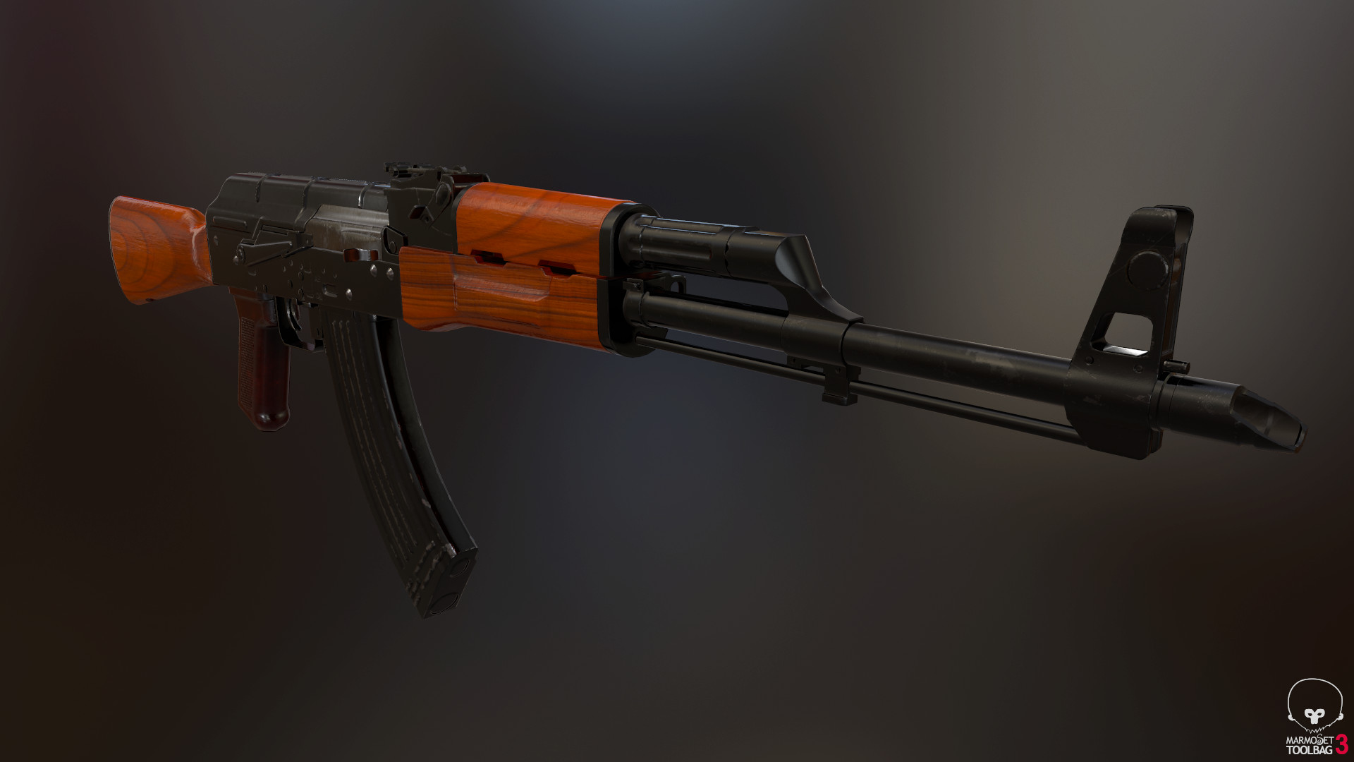 ArtStation - Kalashnikov AKM