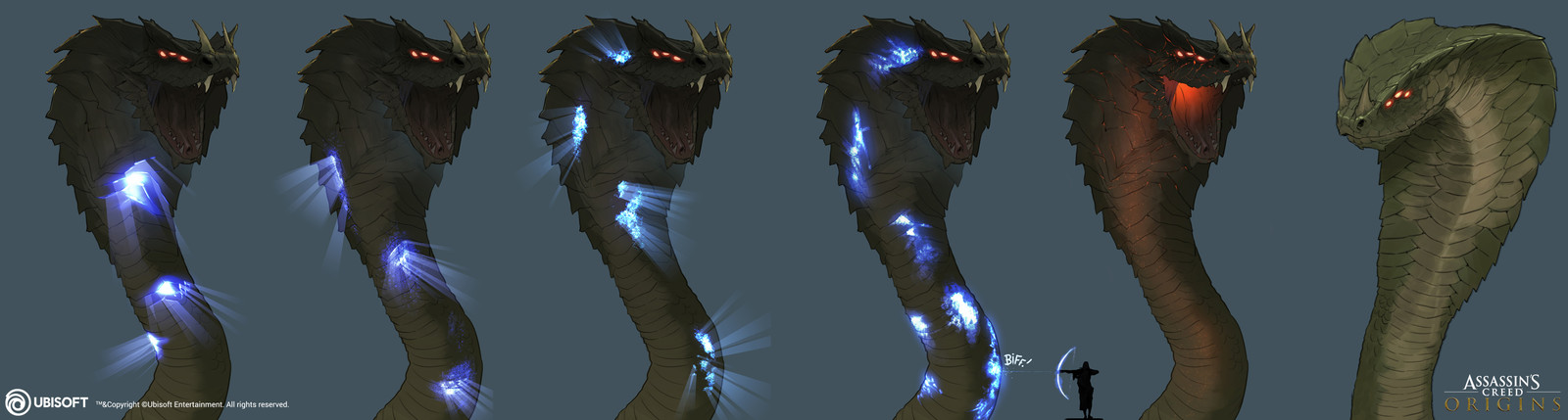 Ivan Koritarev - Assassin's Creed Origins Snake boss AKA APEP