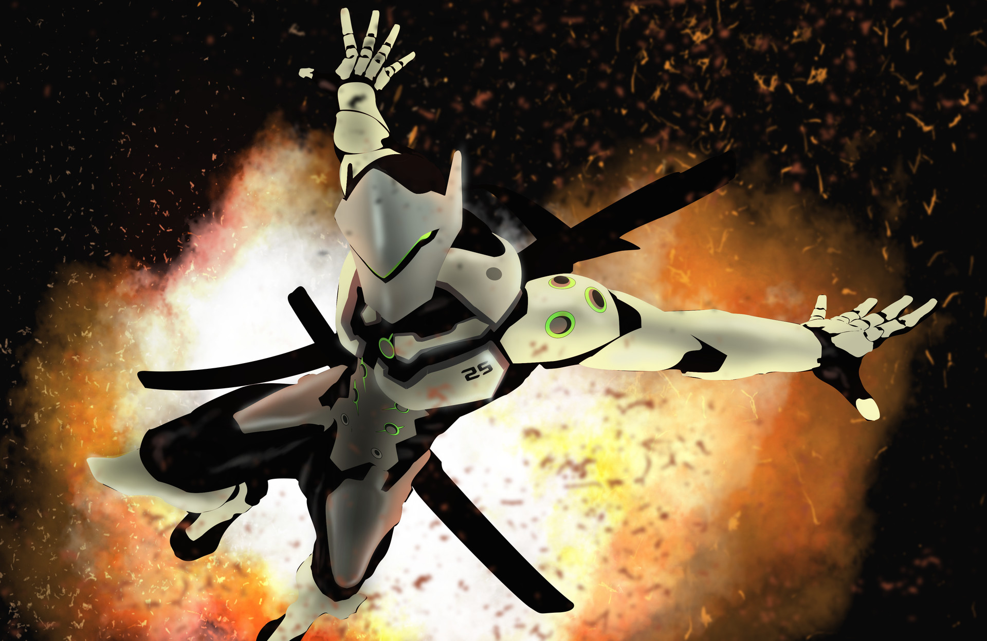 ArtStation - Pen tool Genji