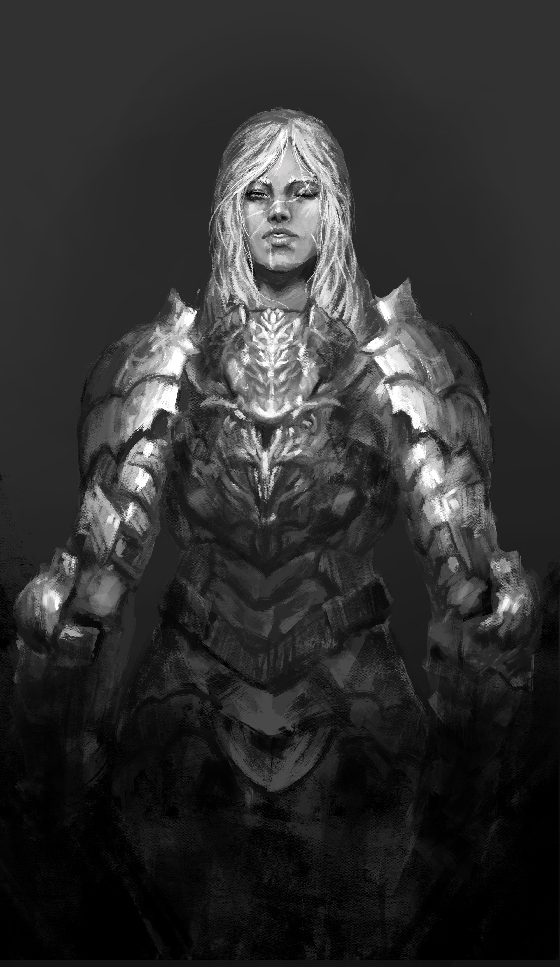 ArtStation - female knight