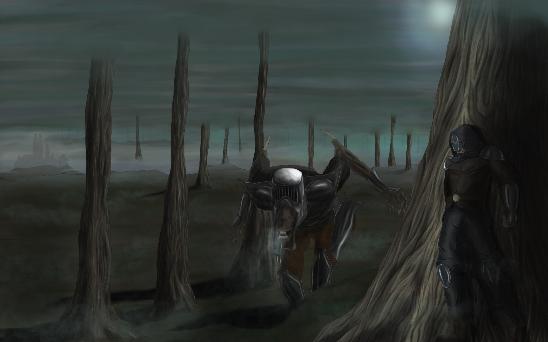 ArtStation - A Dark Hunt