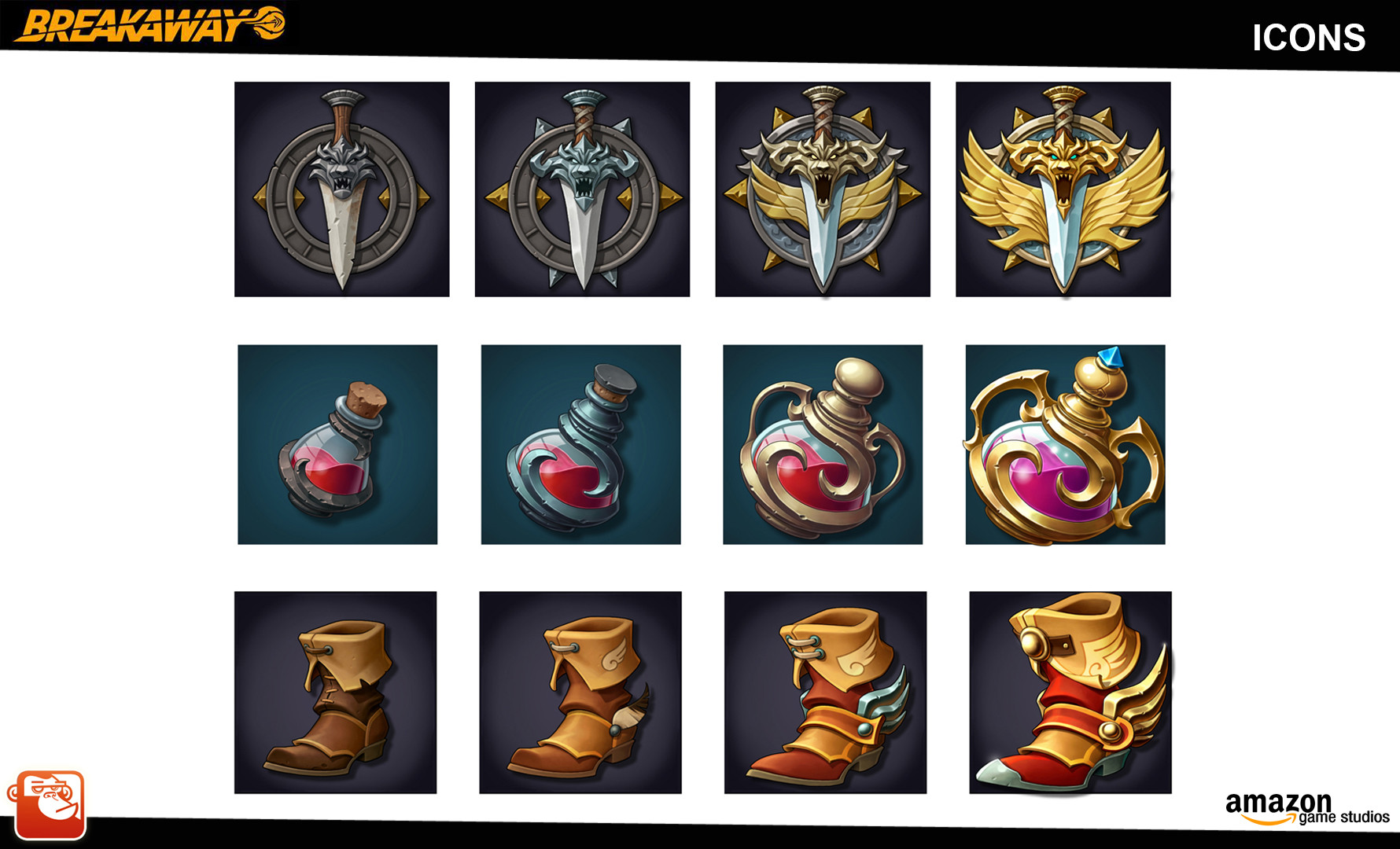 GFactory - Breakaway - Icons