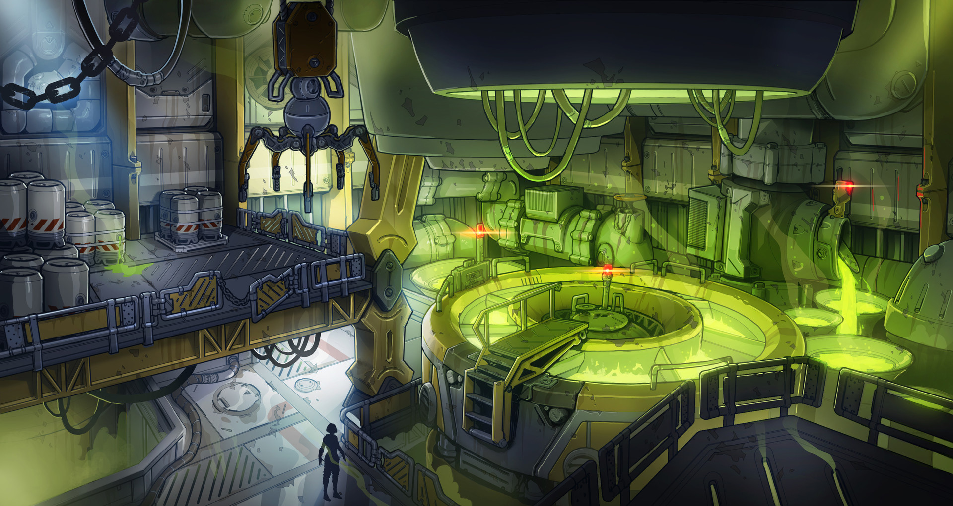 ArtStation - From other Suns - Chem Tile set