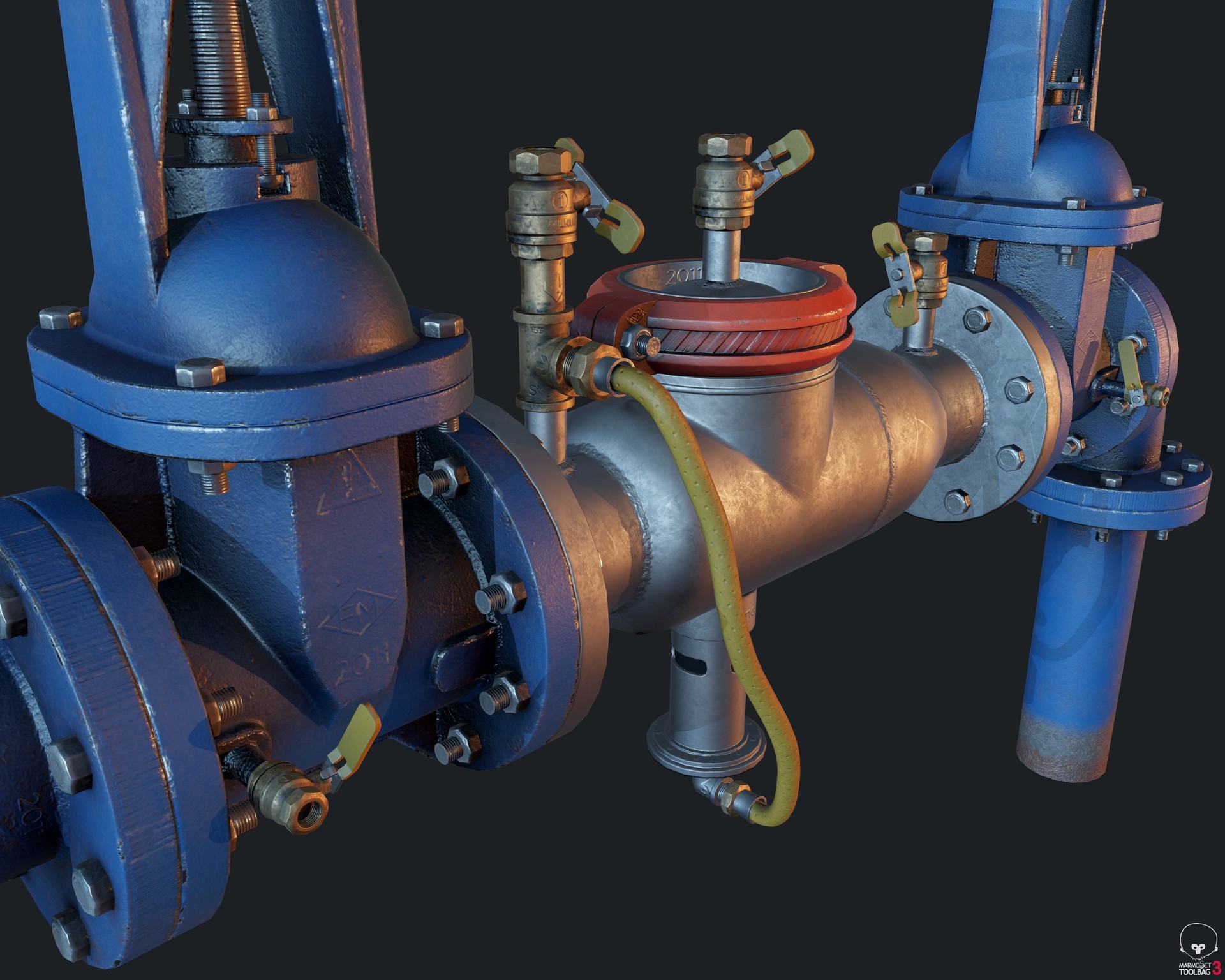 Artem Glazov - Model of Backflow prevention device