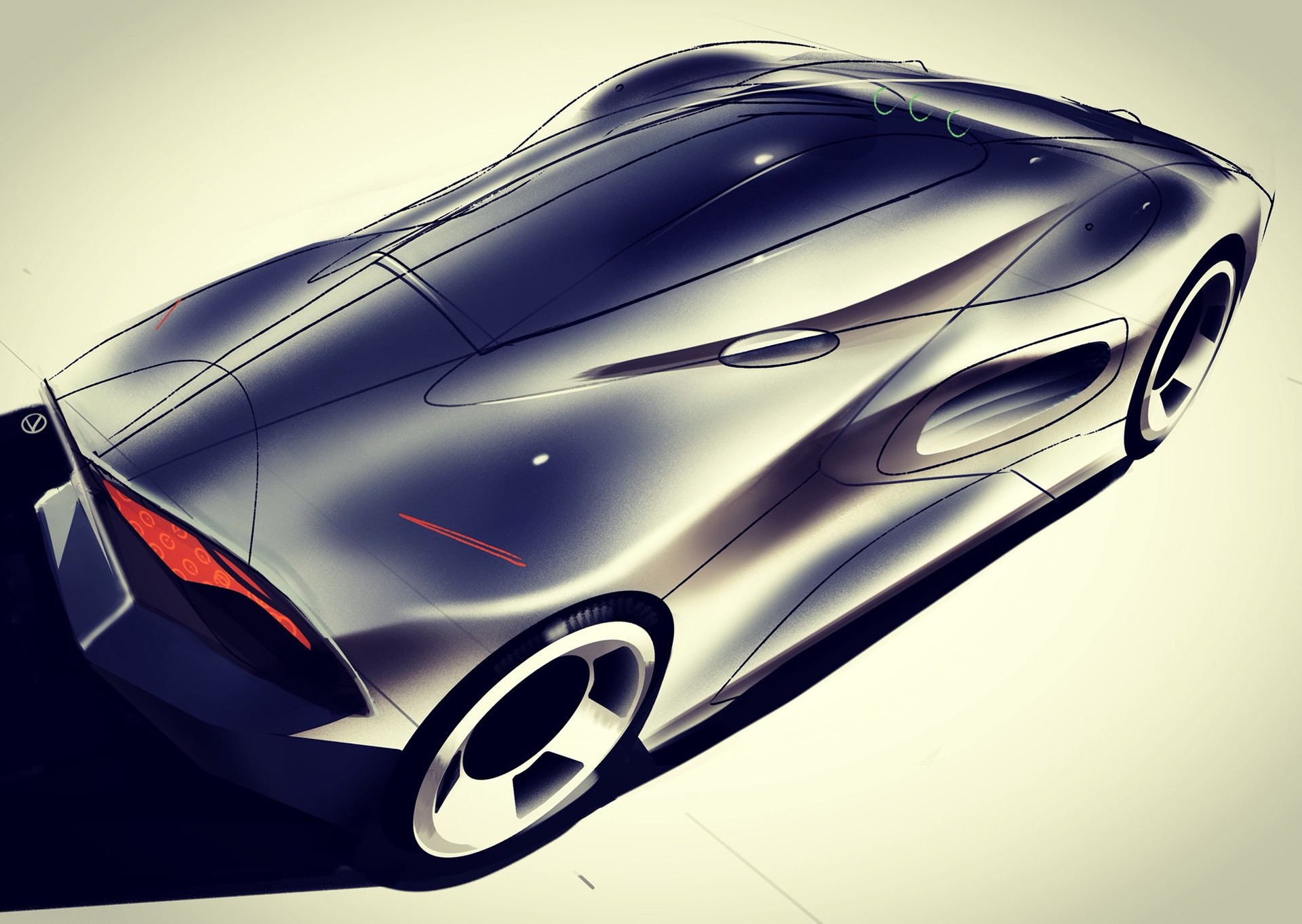 ArtStation - Car sketch