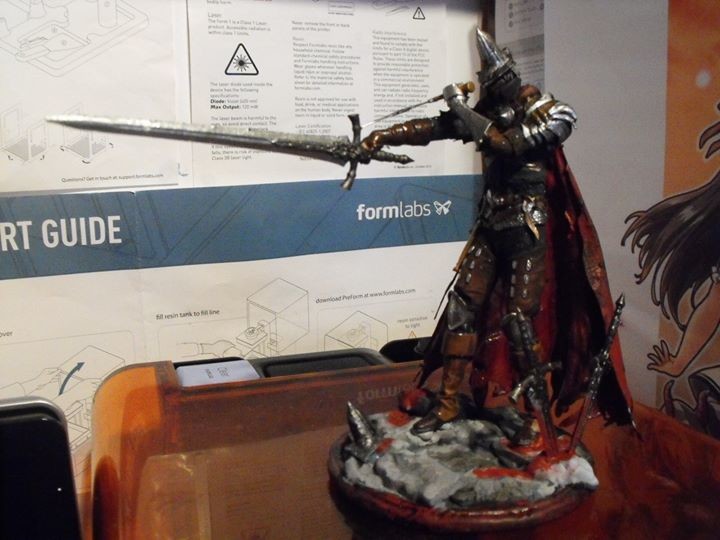 John Agnew - Abyss Watcher Performing Legion Etiquette 3D Print