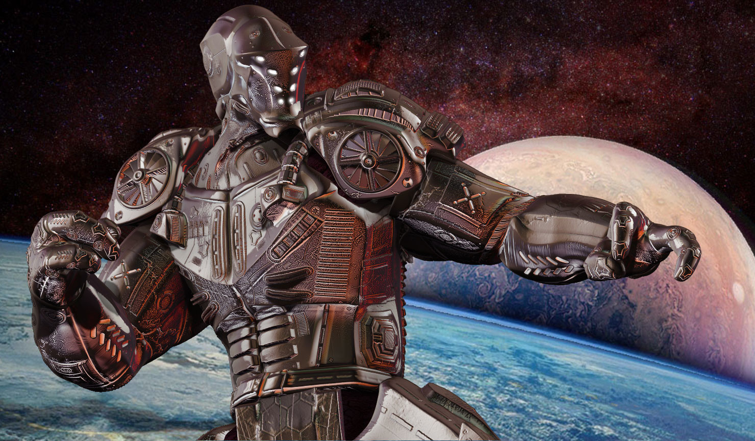 ArtStation - Armored Alien