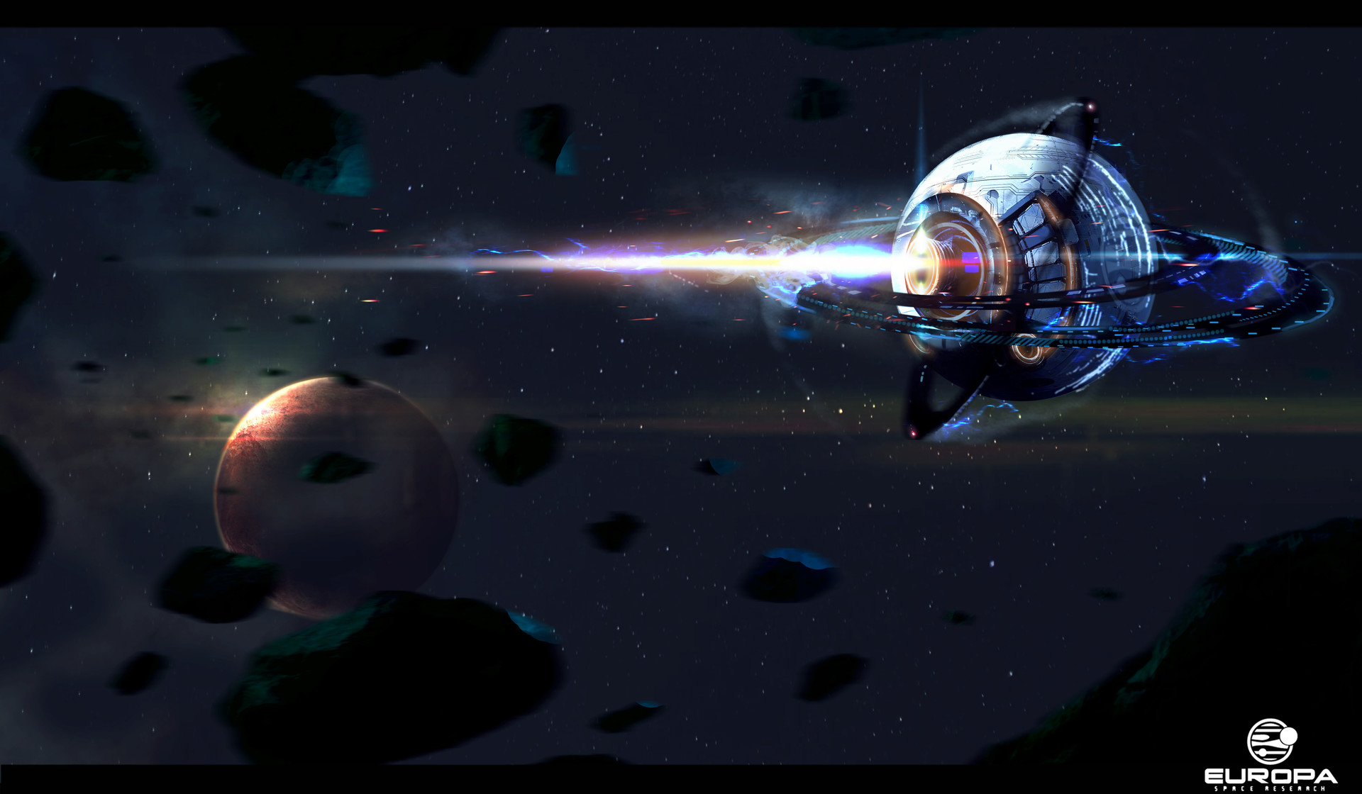 ArtStation - Europa Space spacial ship