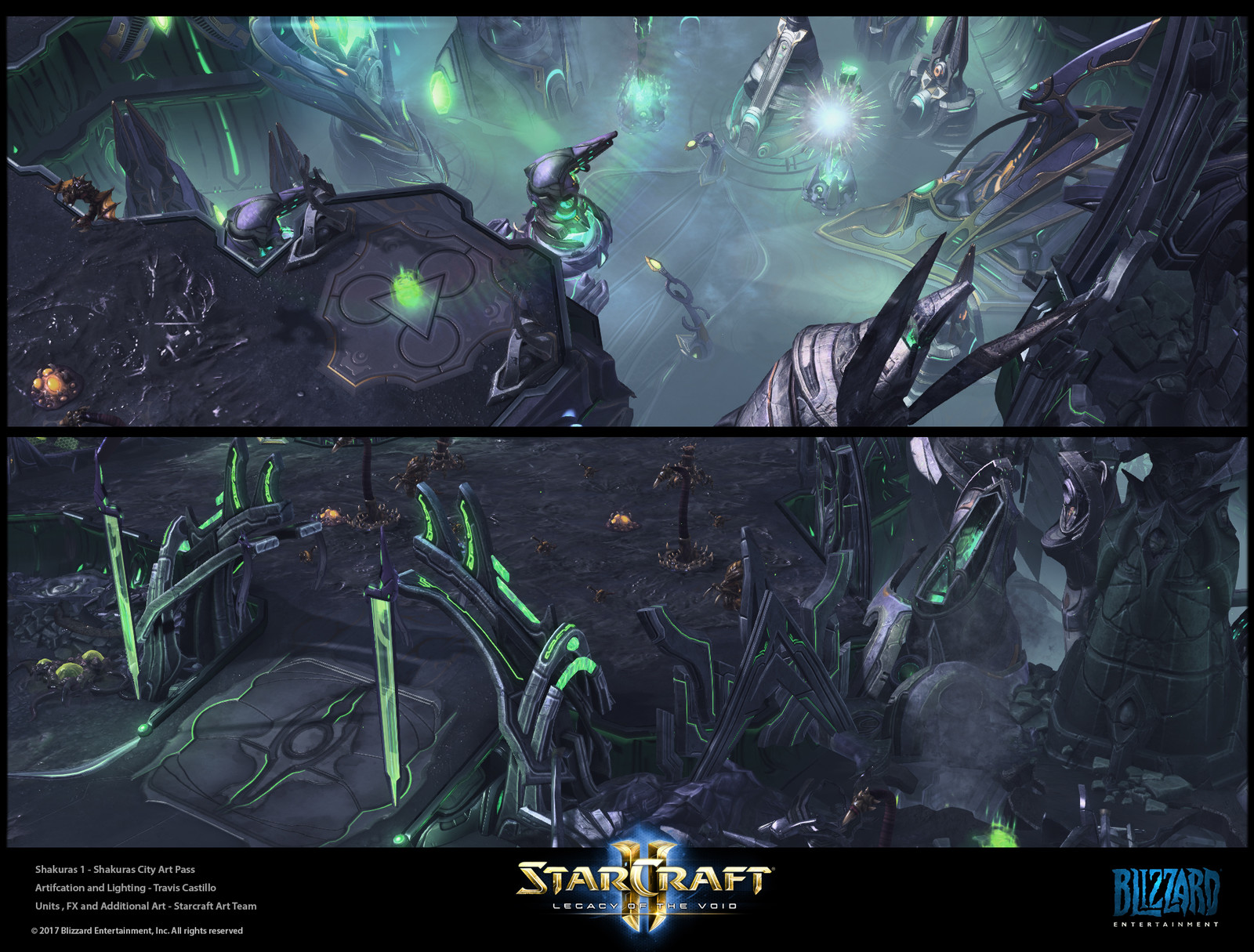 Travis Castillo - Legacy of the Void - Shakuras City