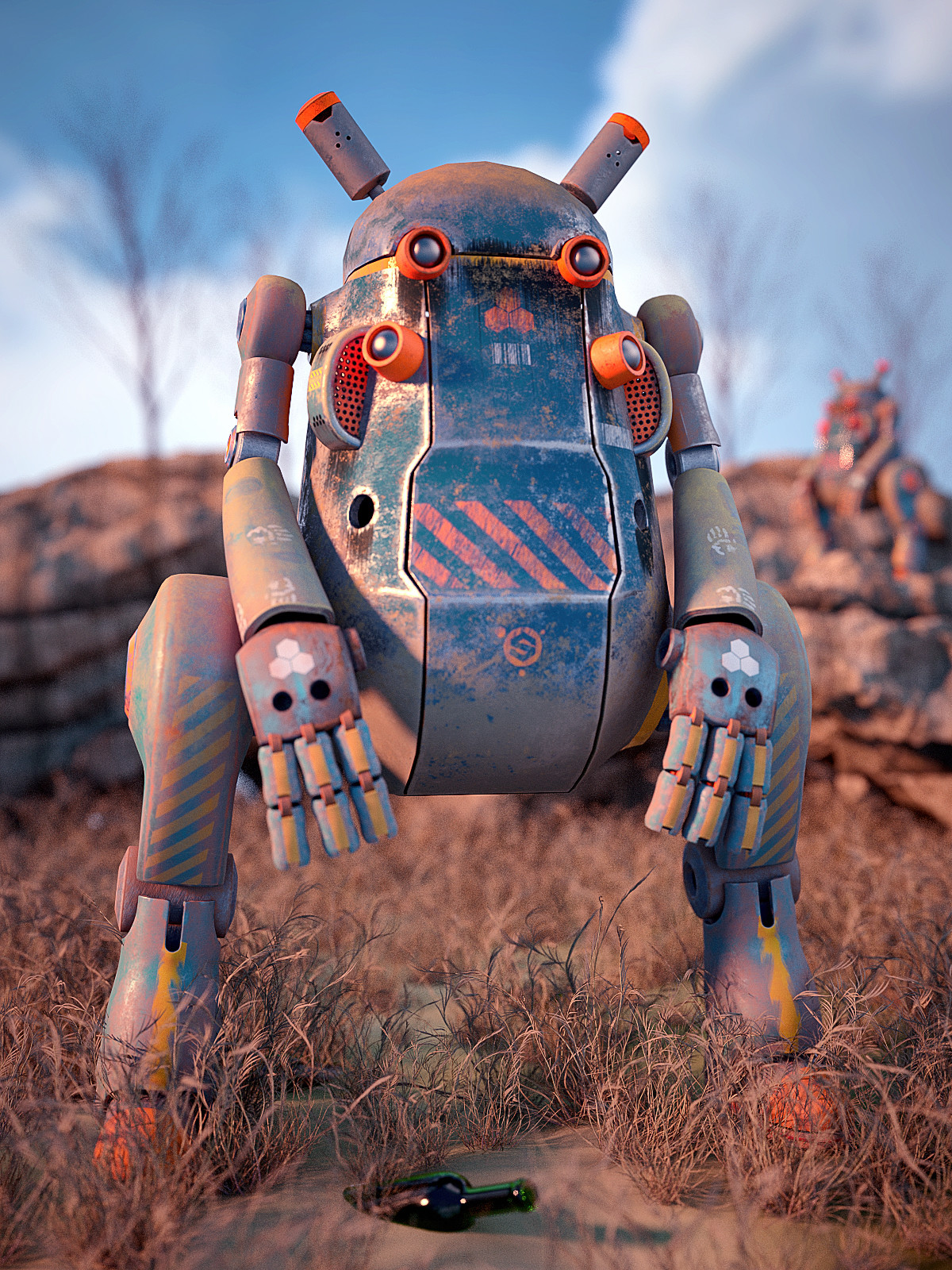 ArtStation - Cute Bot