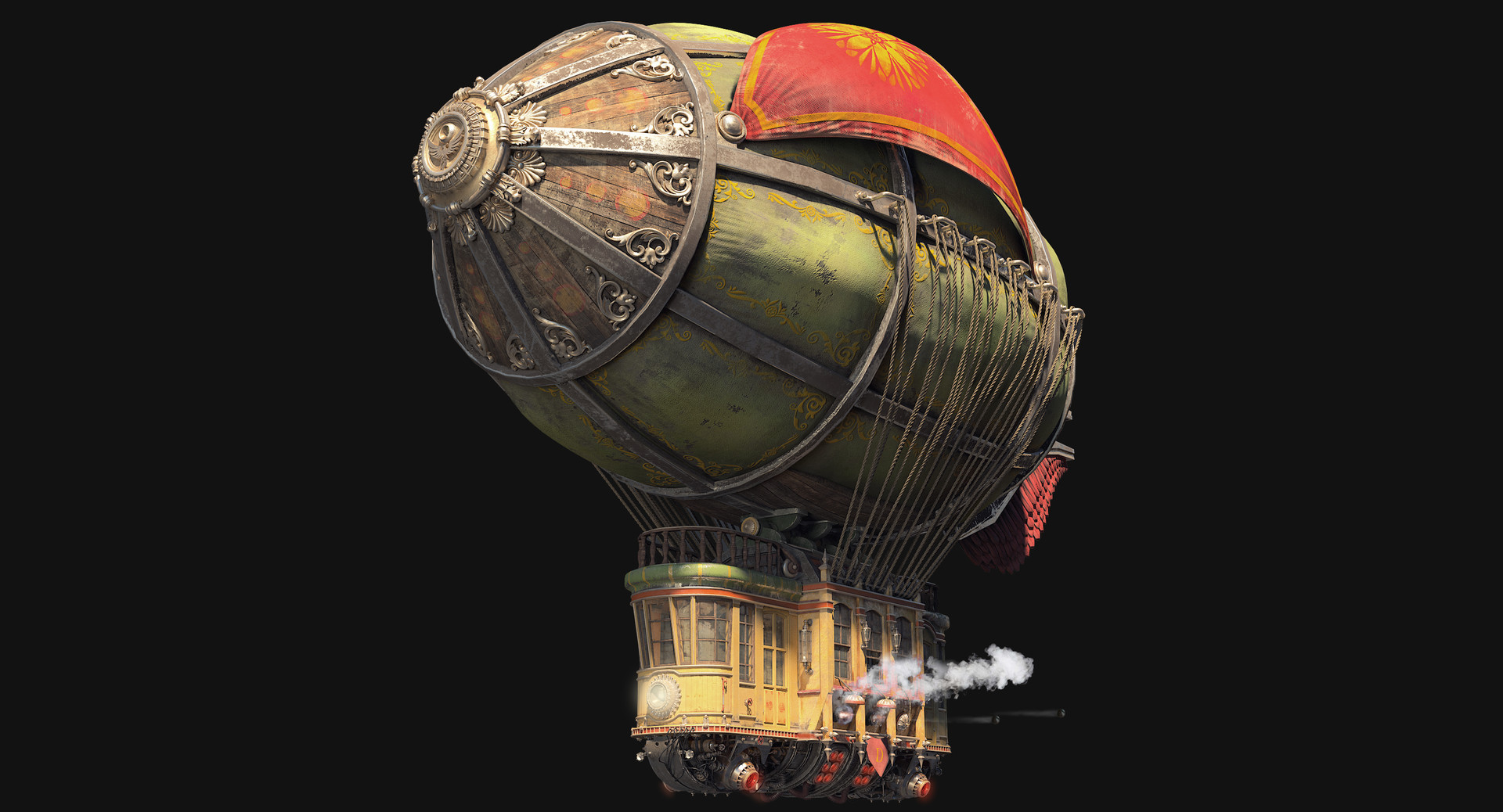 ArtStation - Airship Fighting