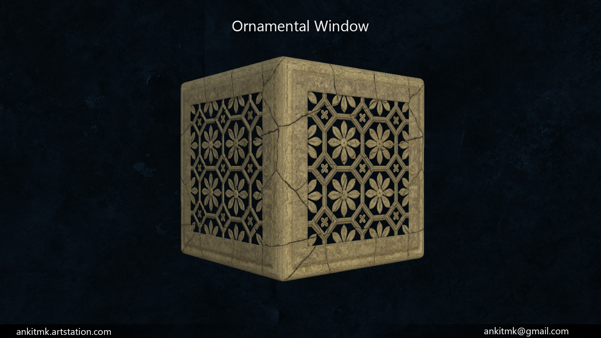 ArtStation - Ornamental Stone Material