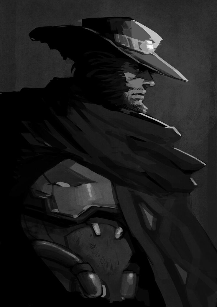 how to draw overwatch mccree