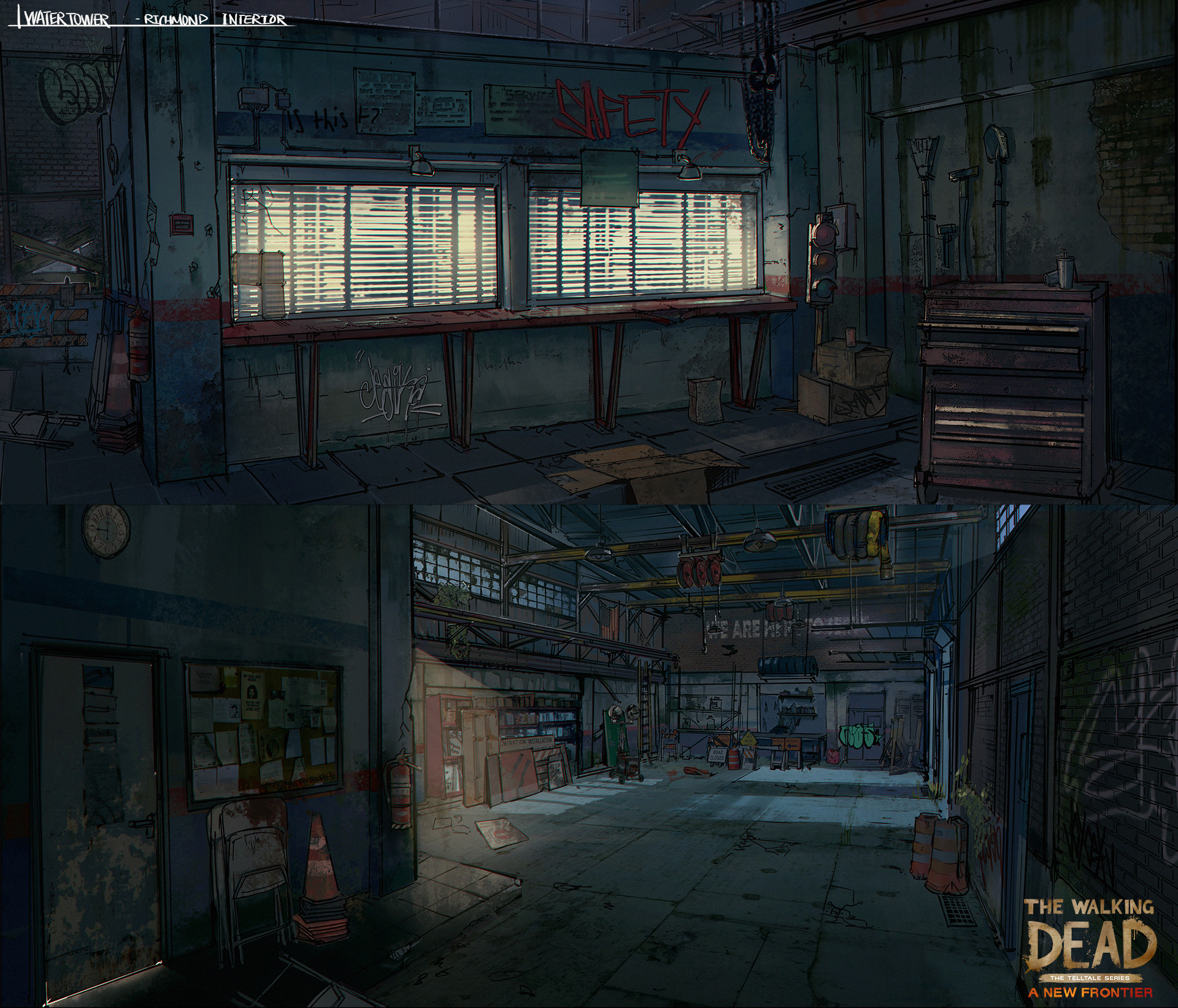 ArtStation - Telltale Walking Dead: A New Frontier