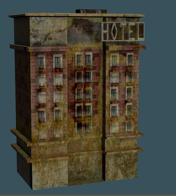 ArtStation - Sunken Buildngs