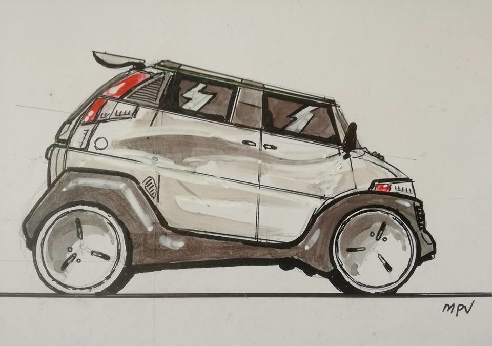 ArtStation - Vehicle Concept, Multiple Design & Styling Exercise - 001.