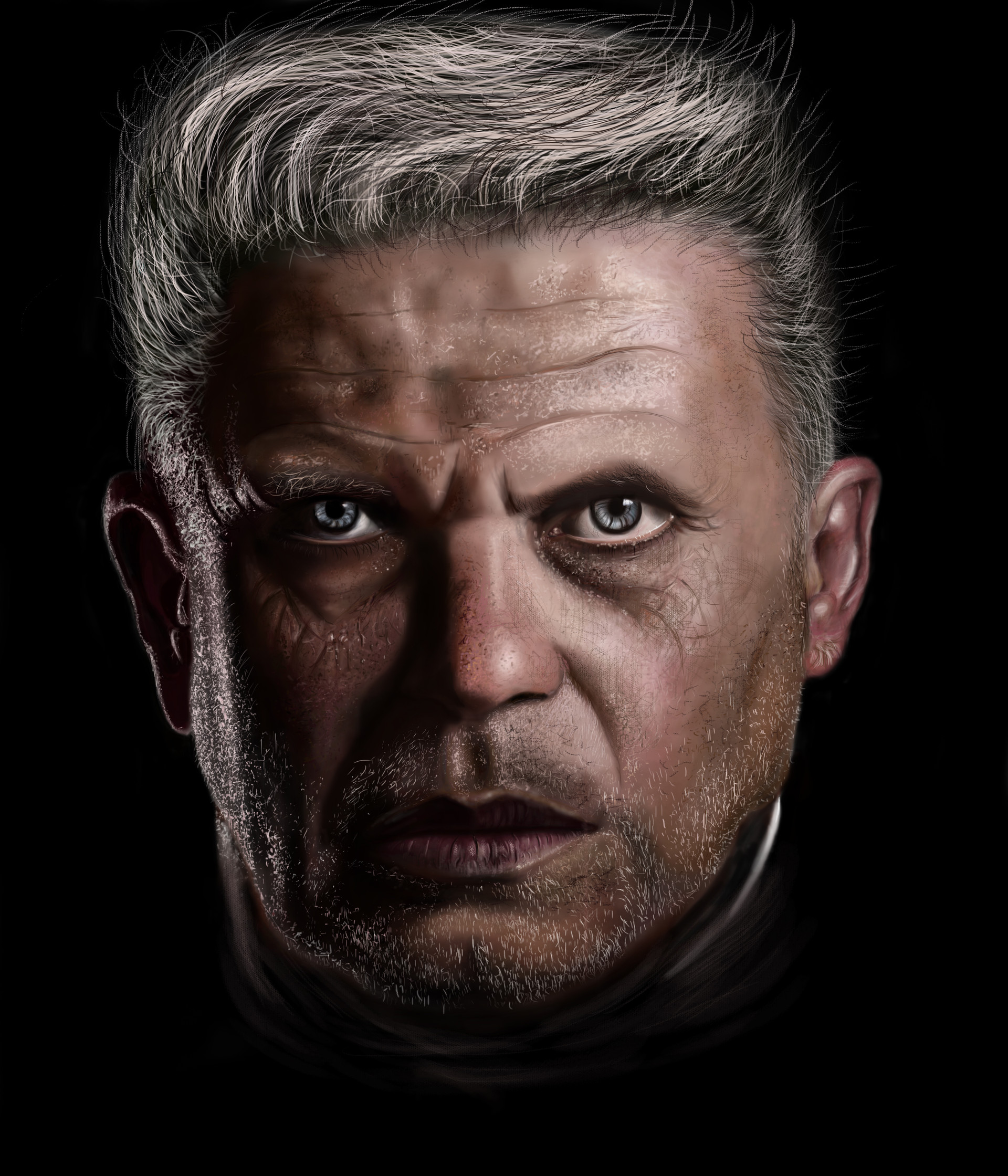 ArtStation - old monk