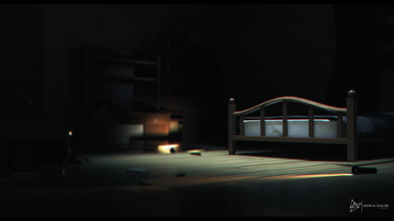 ArtStation - Forgotten room.