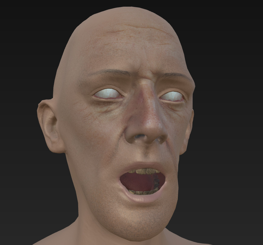 ArtStation - The blind man