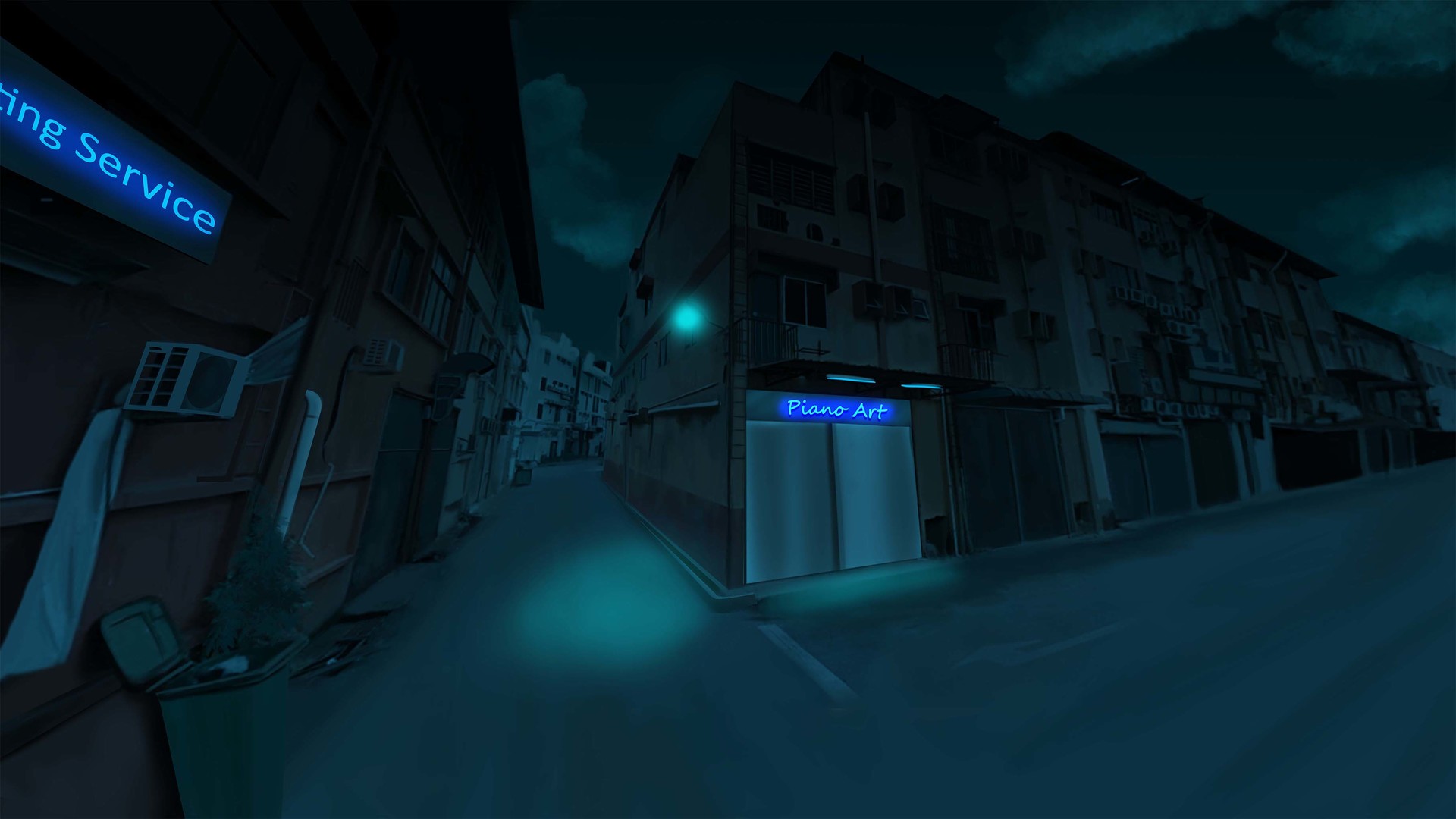 ArtStation - Night Valley