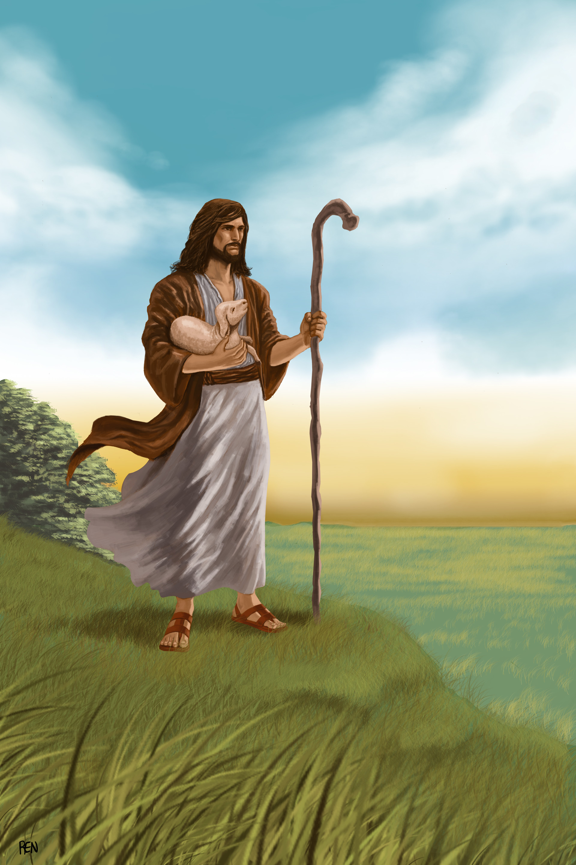 ArtStation - The Good Shepherd