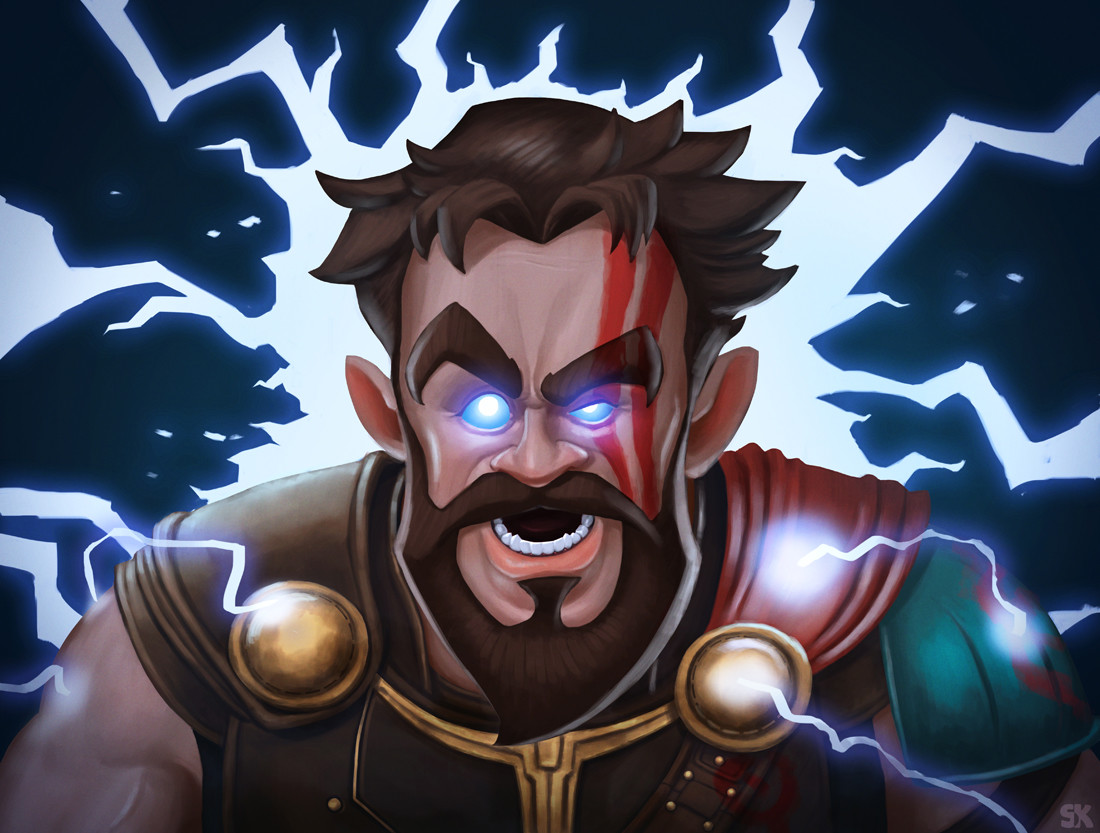 ArtStation - Thor Ragnarok