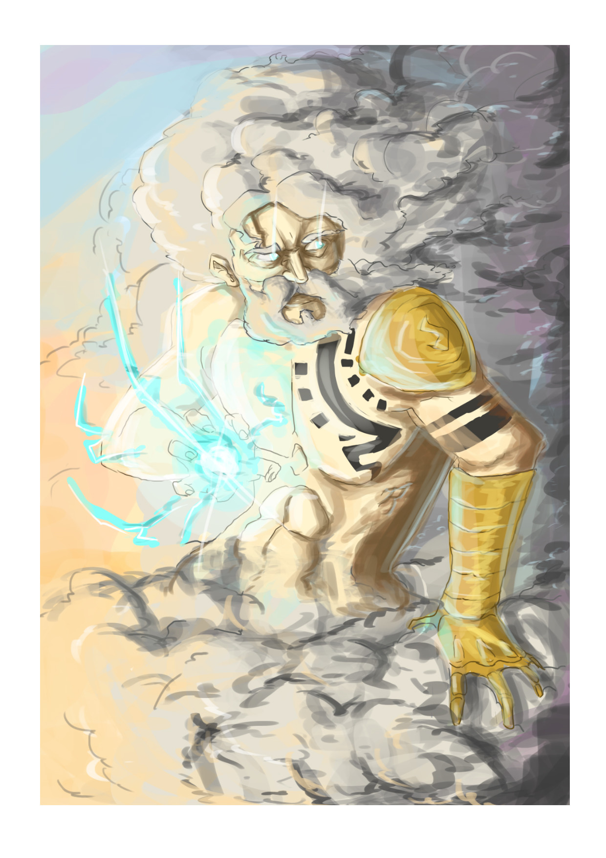 ArtStation - zeus the greek god