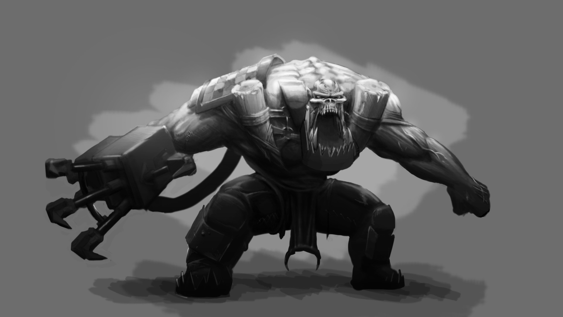 ArtStation - 40k Ork