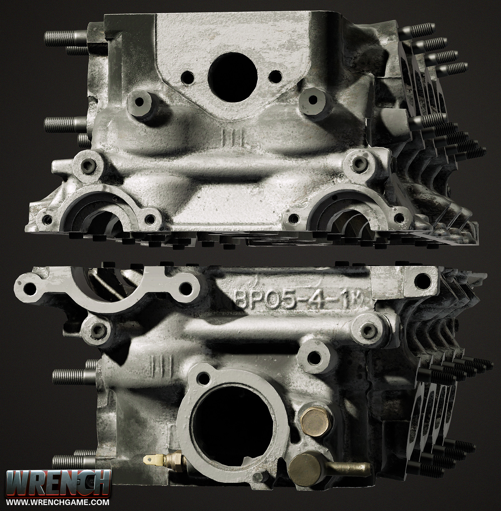 Alec Moody - Wrench - Cylinder Head Casting