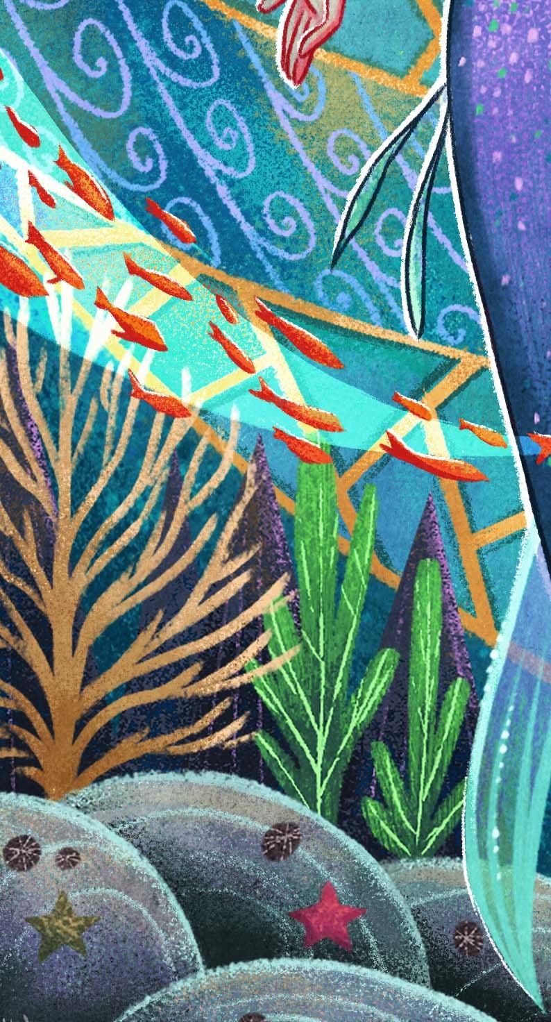 Lisa Wiley - Tropical Tarot - The High Priestess