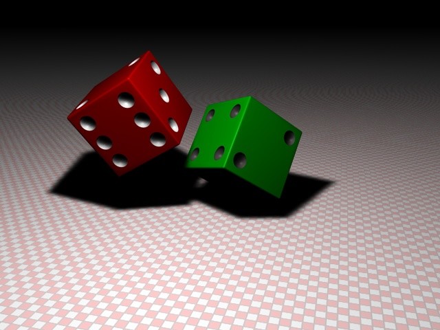 ArtStation - 3D-Model Dice