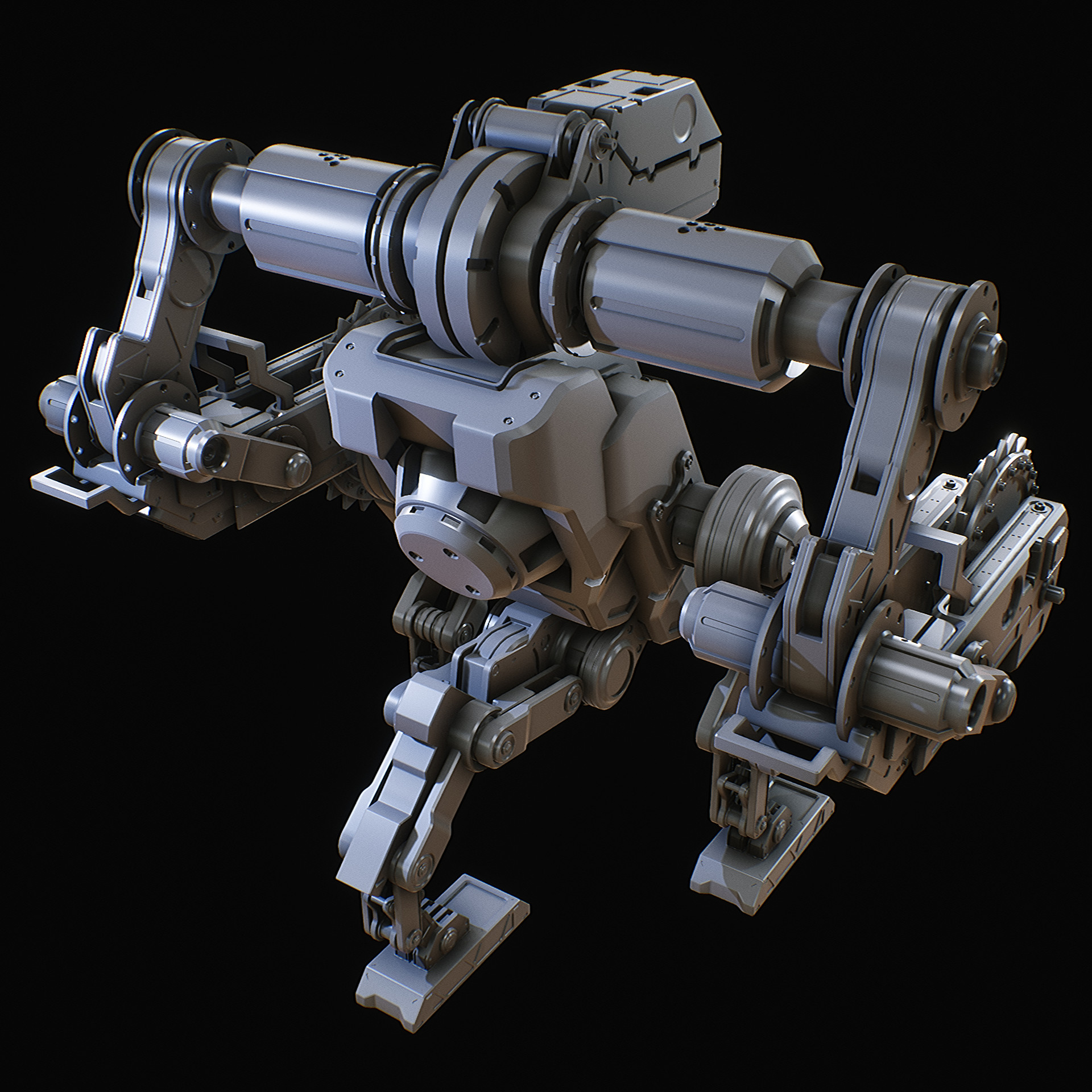 Ryan Spinney - Kitbash - Mech 01