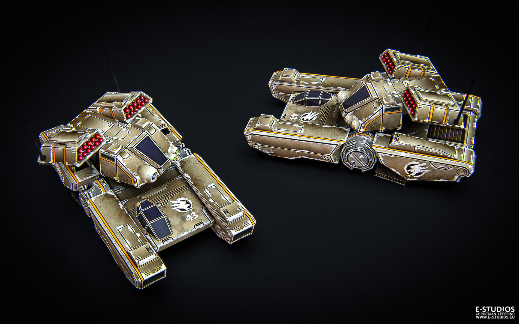 ArtStation - Steel Talons - Hover MRLS