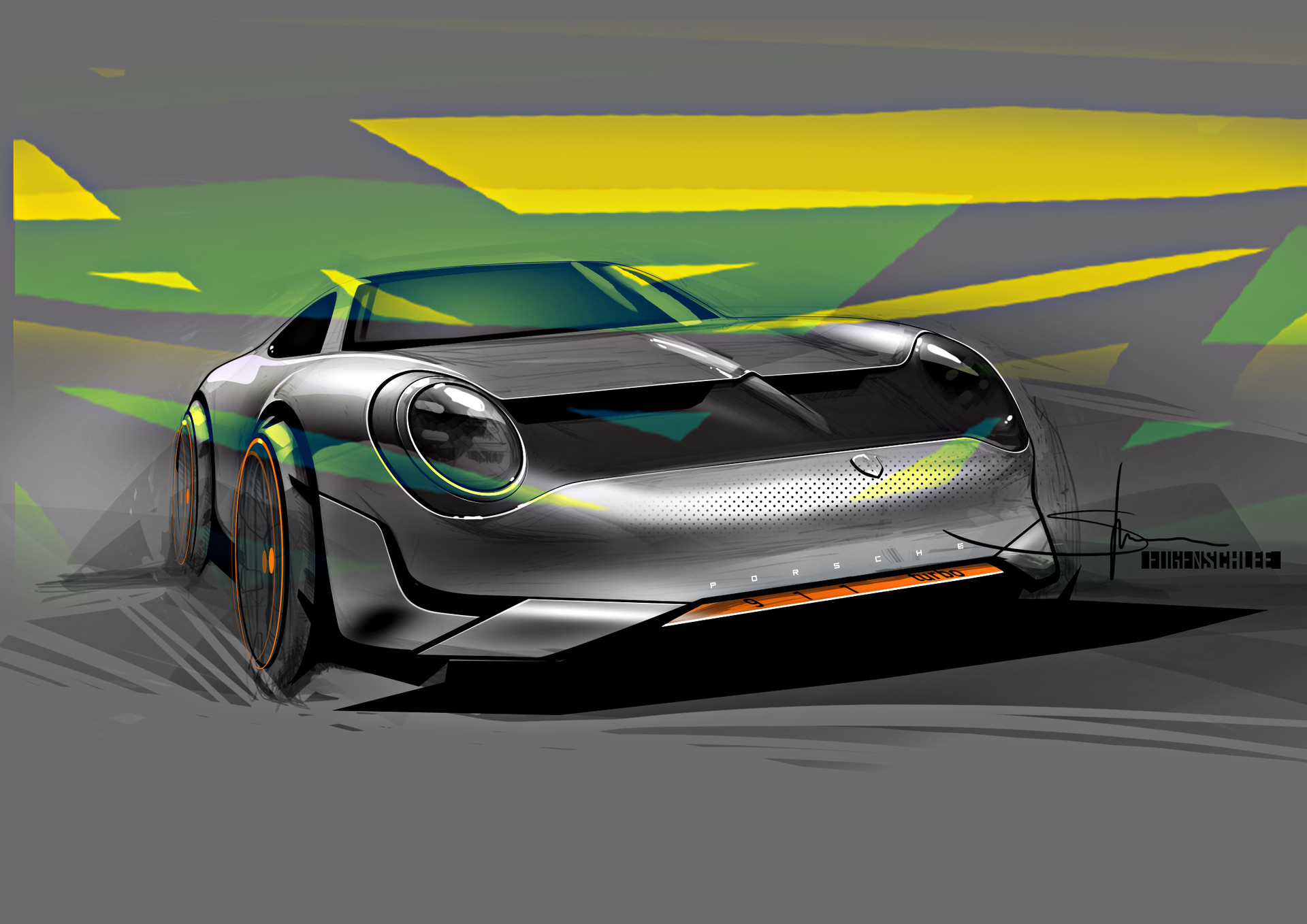 ArtStation - Photoshop Car Sketching Tutorial - Speedpainting Timelapse ...