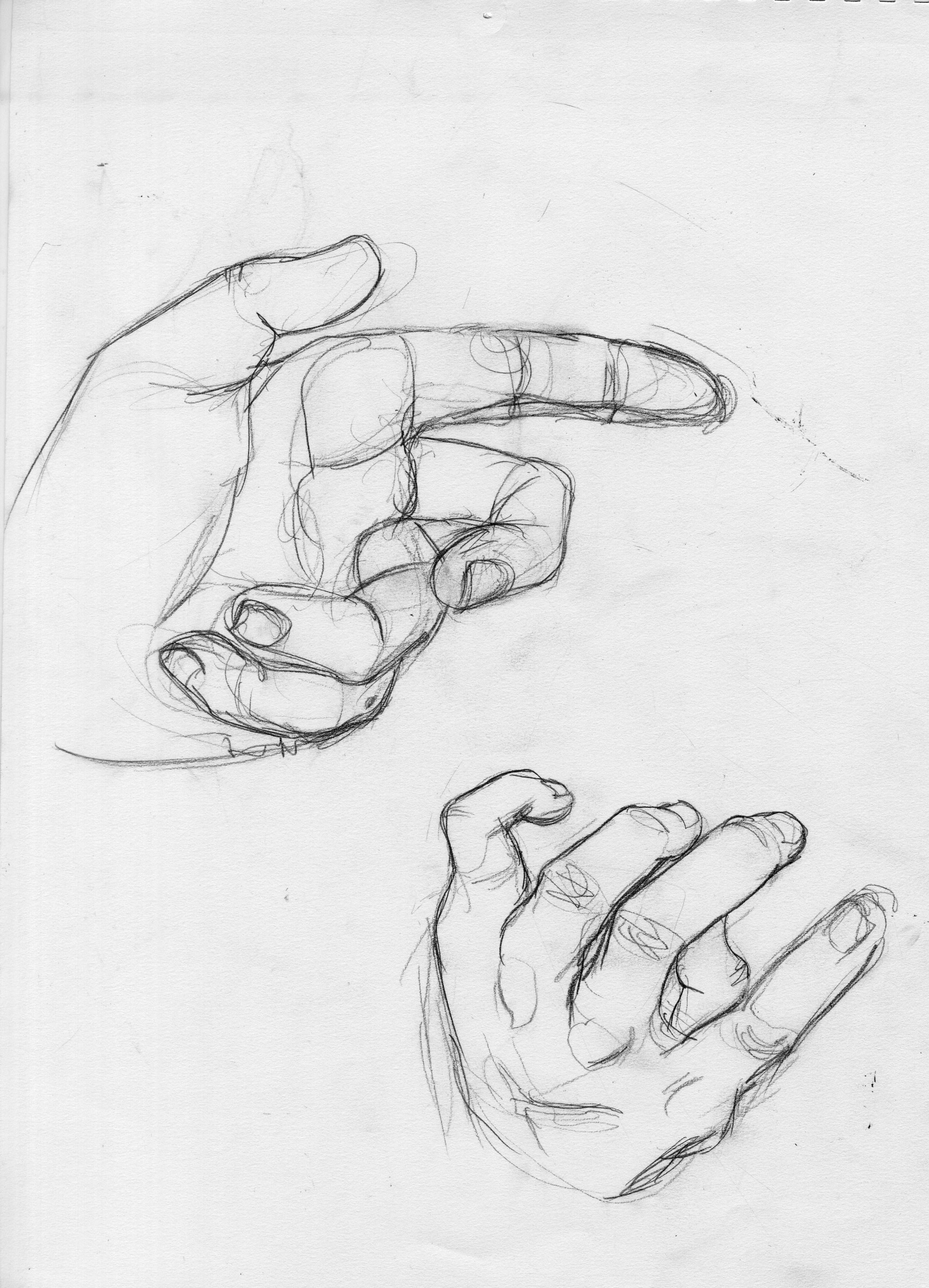 Julia Moore - Hand Studies