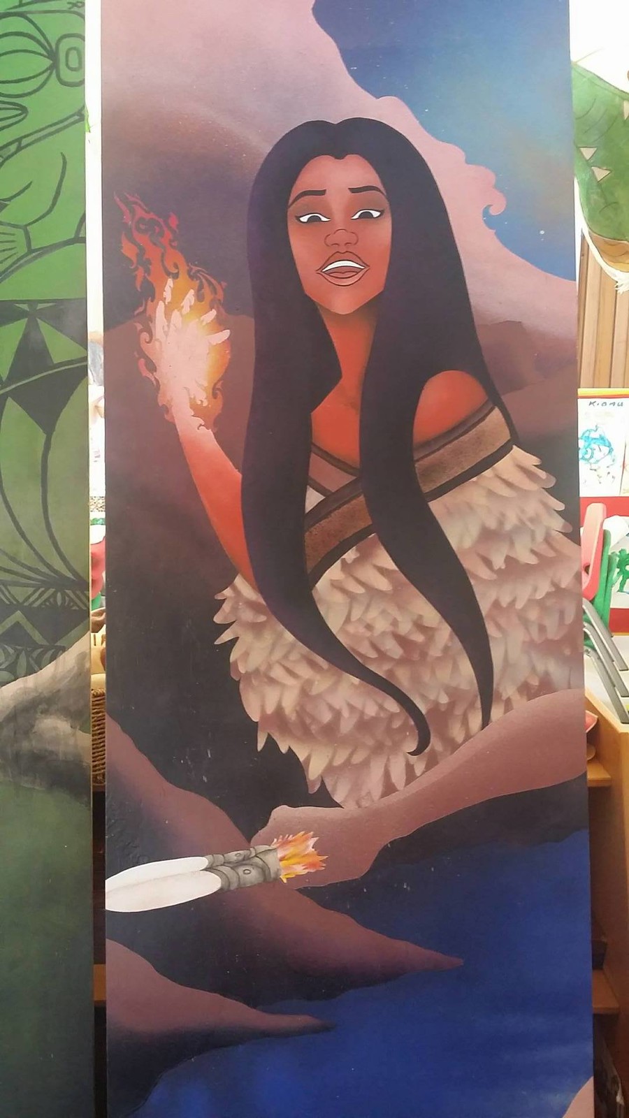 Waiari MacMillan - Mural