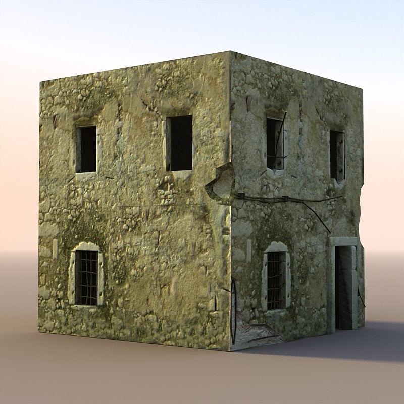 ArtStation - Old Village Environment buildings