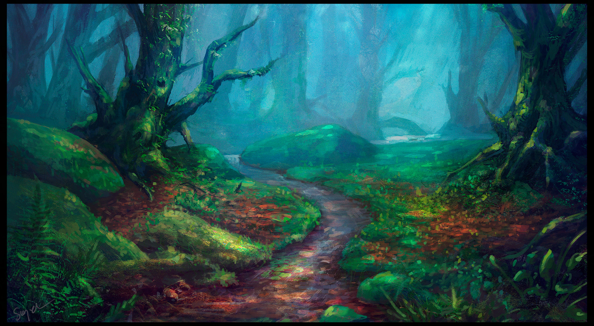 ArtStation - forest