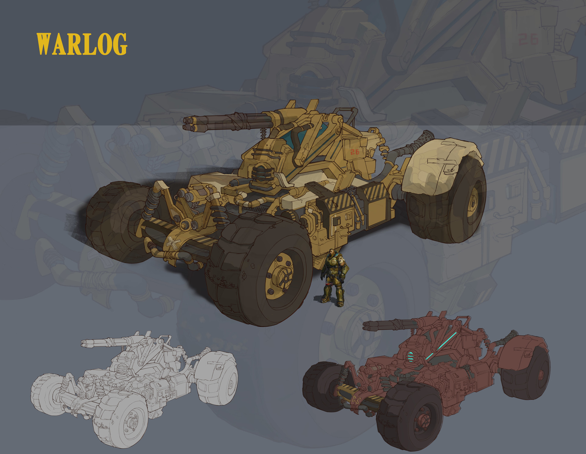ArtStation - Mechanical chariots