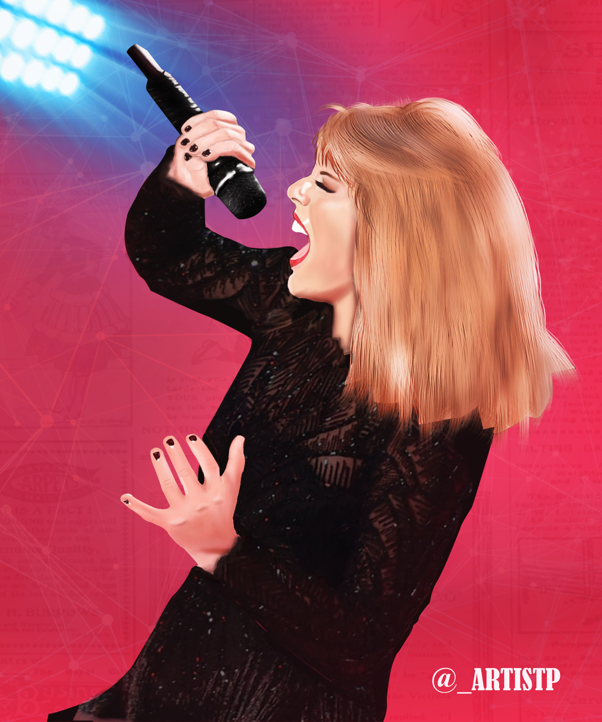 ArtStation - ️ taylorswift digitalpainting ️😜