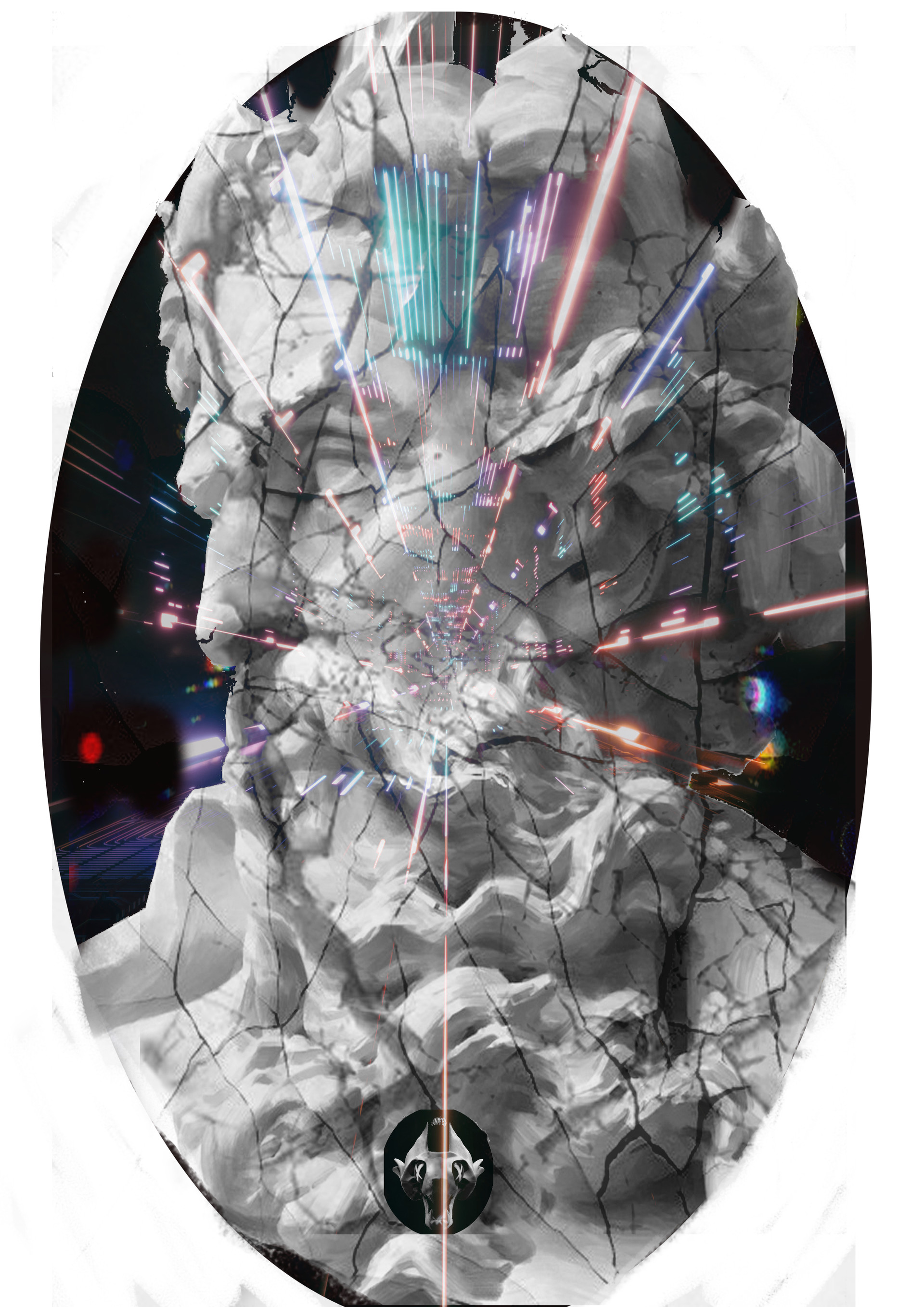 ArtStation - A God in neon