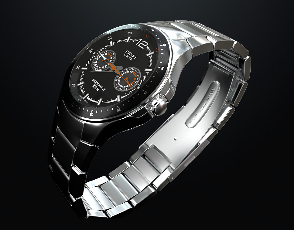 ArtStation - Casio Wristwatch