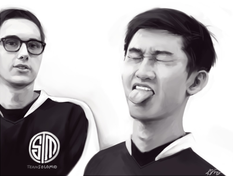 ArtStation - TSM Biofrost and Bjergsen