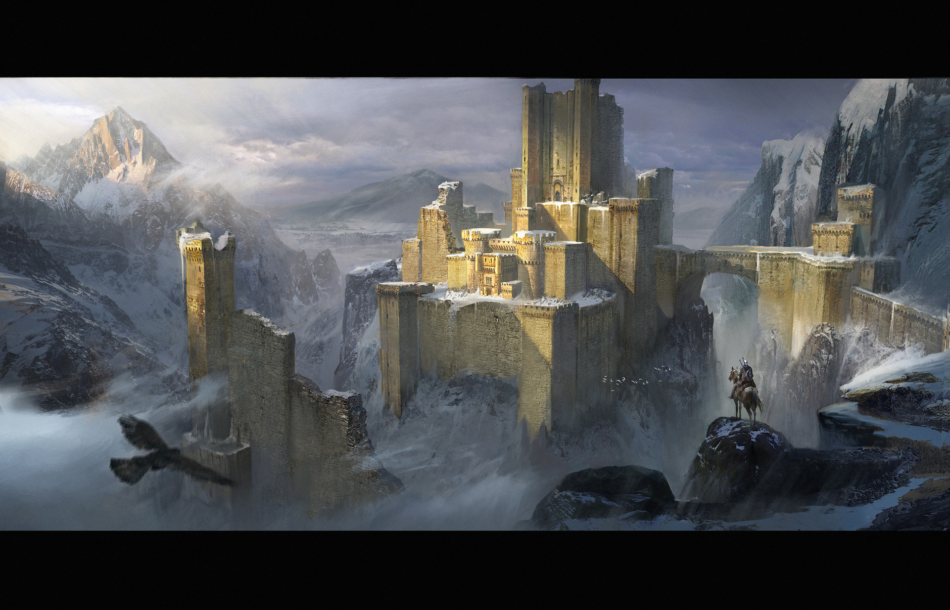 Western Castle Ruins by Scott Shi : r/ImaginaryRuins