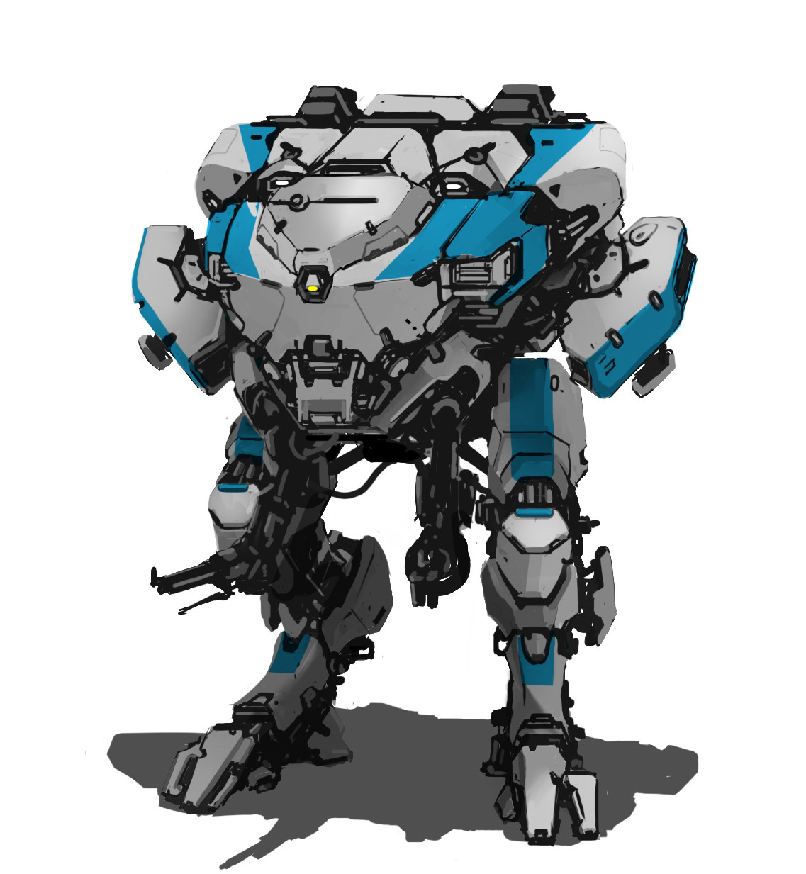 ArtStation - Mech Sketch 112017