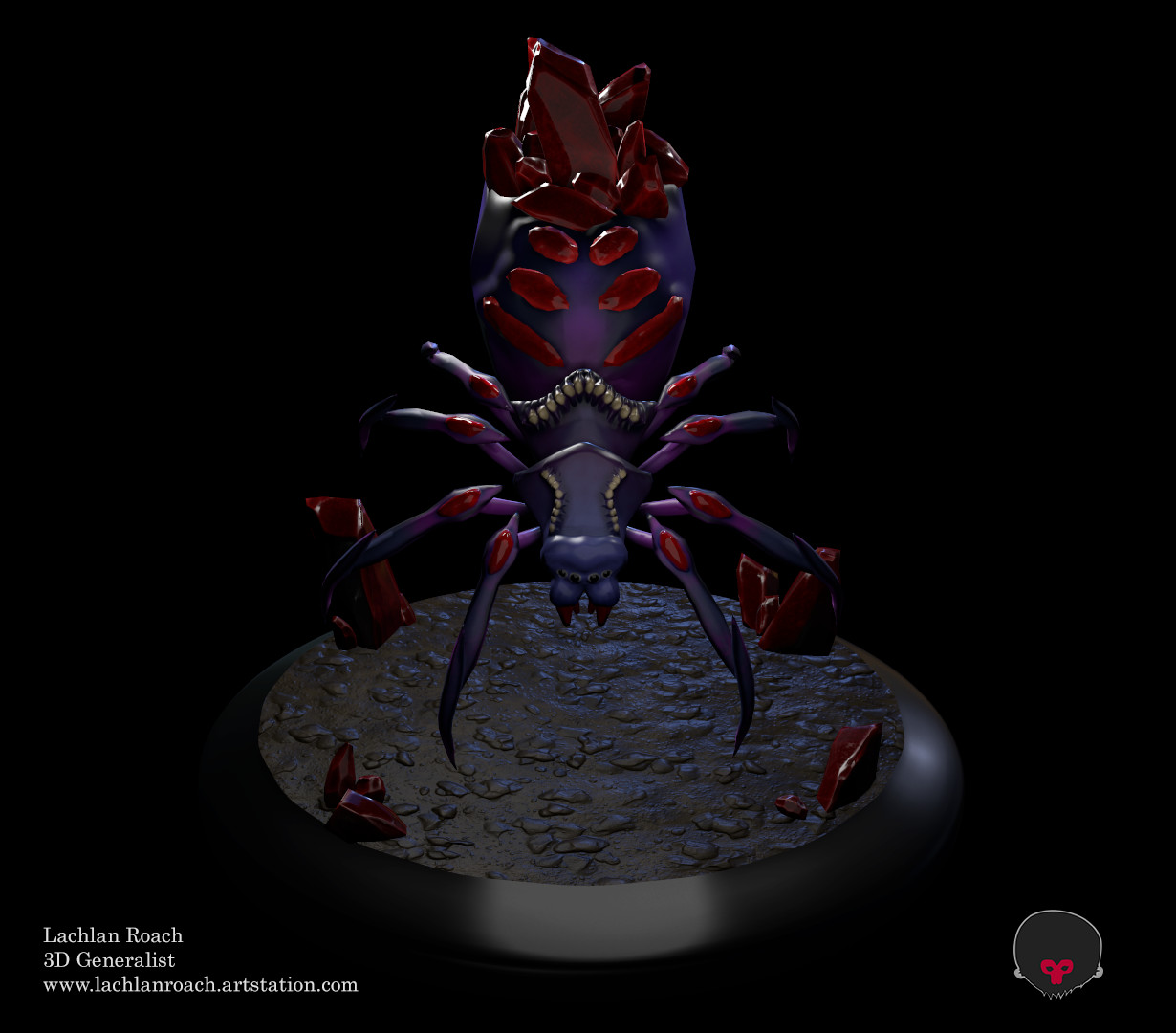 ArtStation - Crystal Spider
